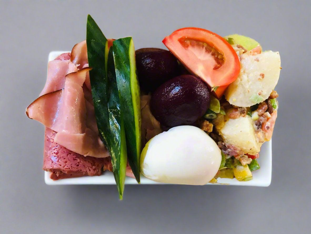 Cold Meats & Salads- (Potato Salad, Baby Beets, Cheese, Salads & Slice ...